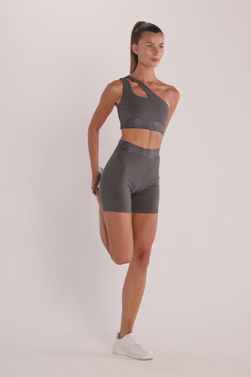 שורט Axel אפור - Strongful בגדי ספורט נשים